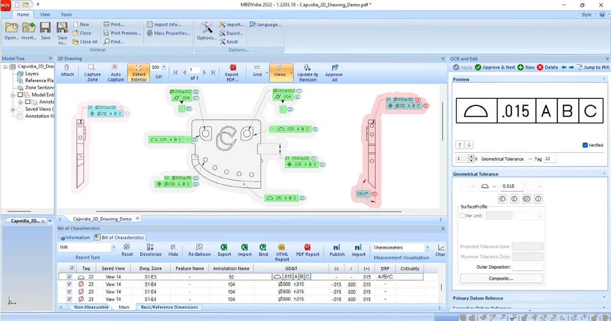 Balloon2D: Auto Ballooning Software