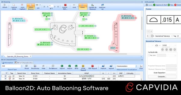 Balloon2D: Auto Ballooning Software