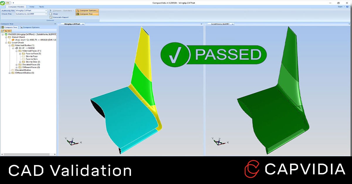 CAD Validation: Comparing 3D CAD Models