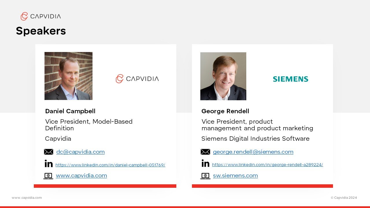 Capvidia Live Presentations